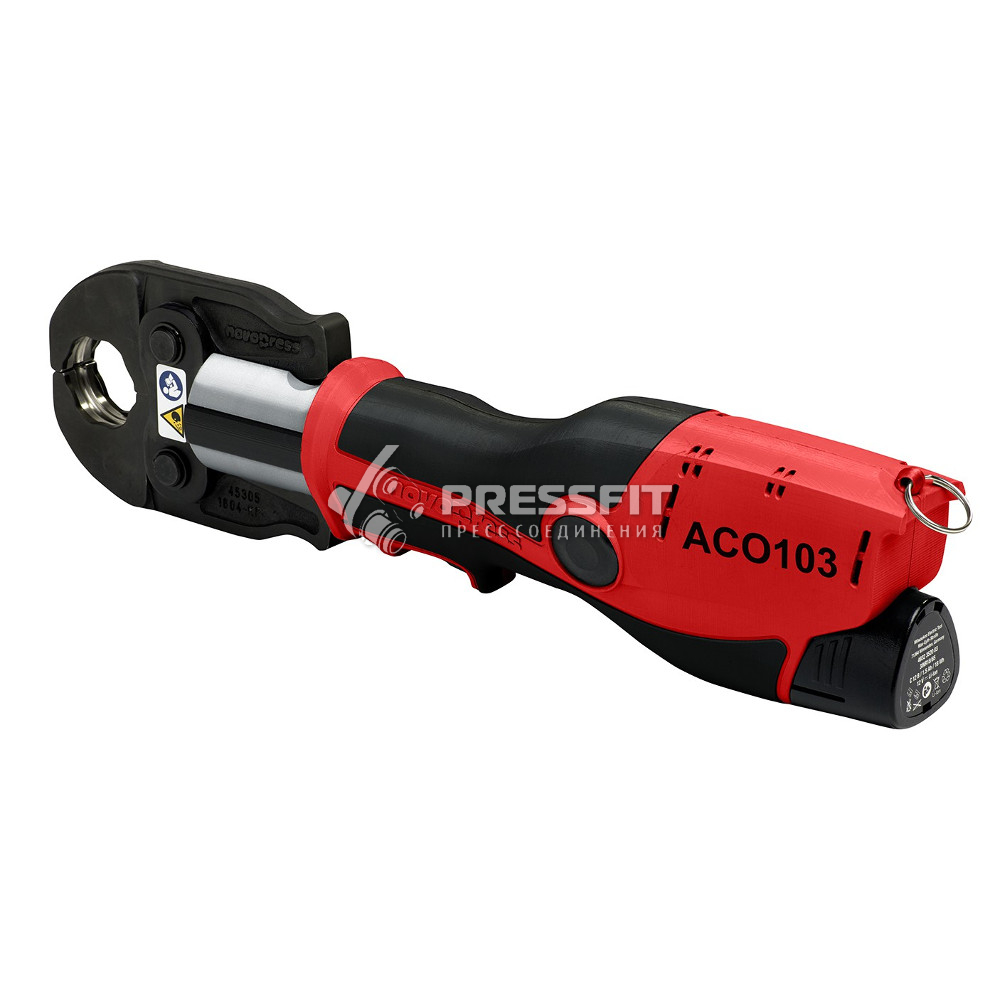 Novopress ACO-103 BT - Электрогидравлический пресс пистолет, профиль ...